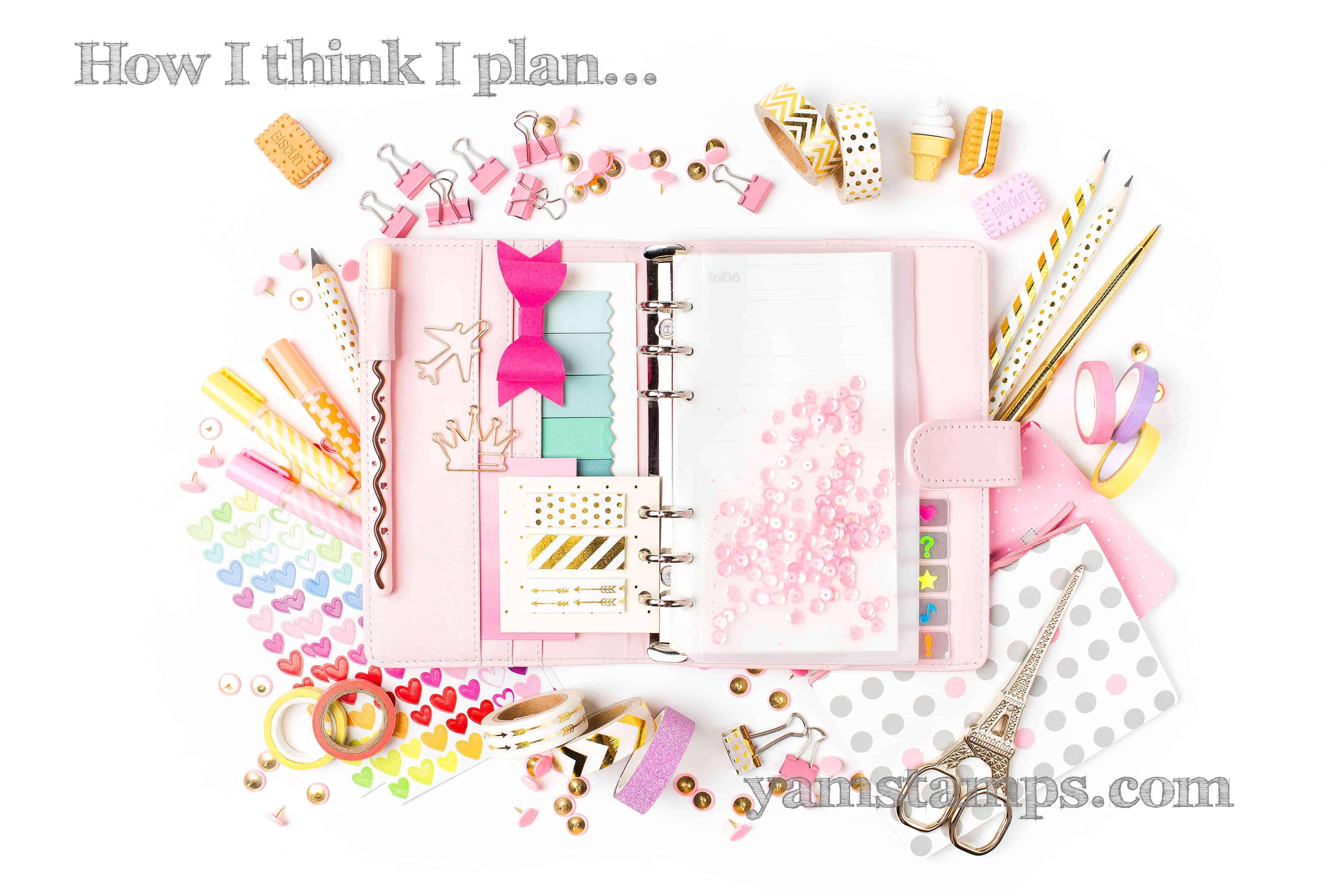 Expectations vs Reality | Yamstamps.com - Linda's Stamping Blog