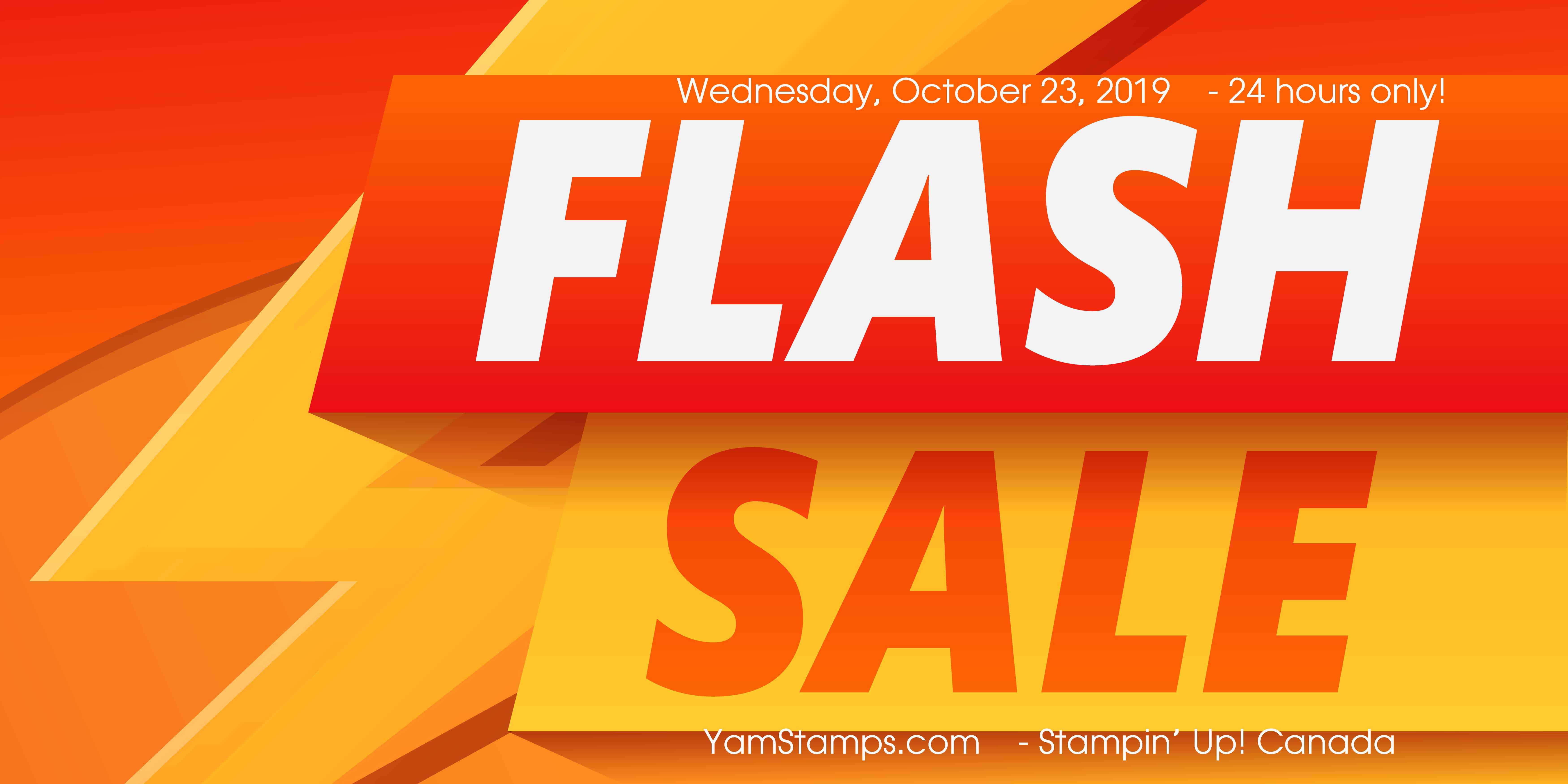 FLASH SALE – Wednesday! | Yamstamps.com - Linda's Stamping Blog